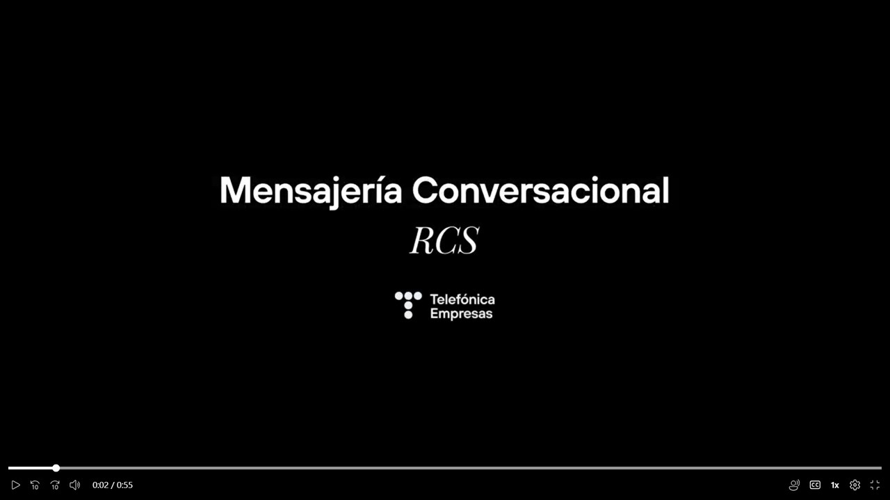 Chat RCS, Mensajería conversacional - Telefónica Empresas